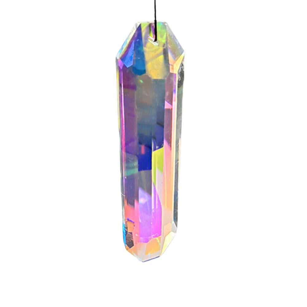 COCEQUC Crystal Suncatcher Prism for Window, Hanging Sun Catcher with ...