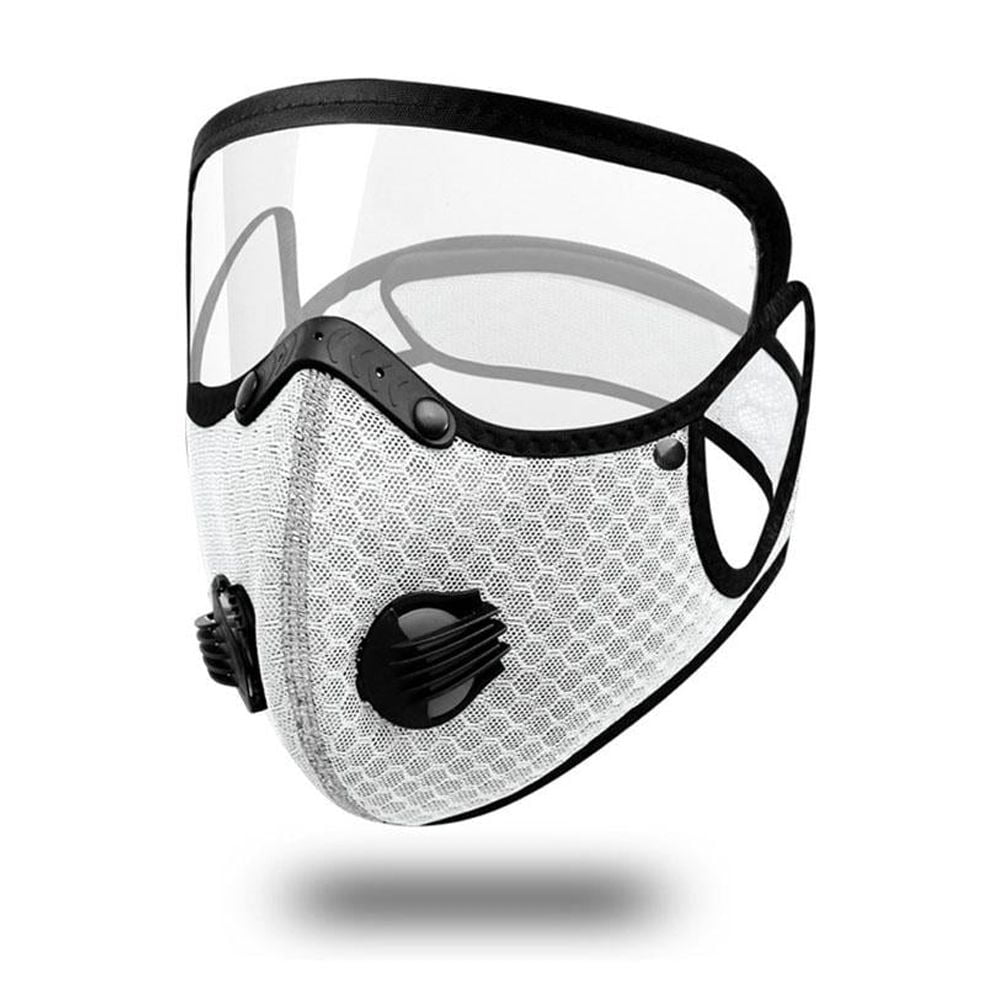 COCEQUC Cycling Mask Riding Protective Face Mask Filter Protective Lens ...