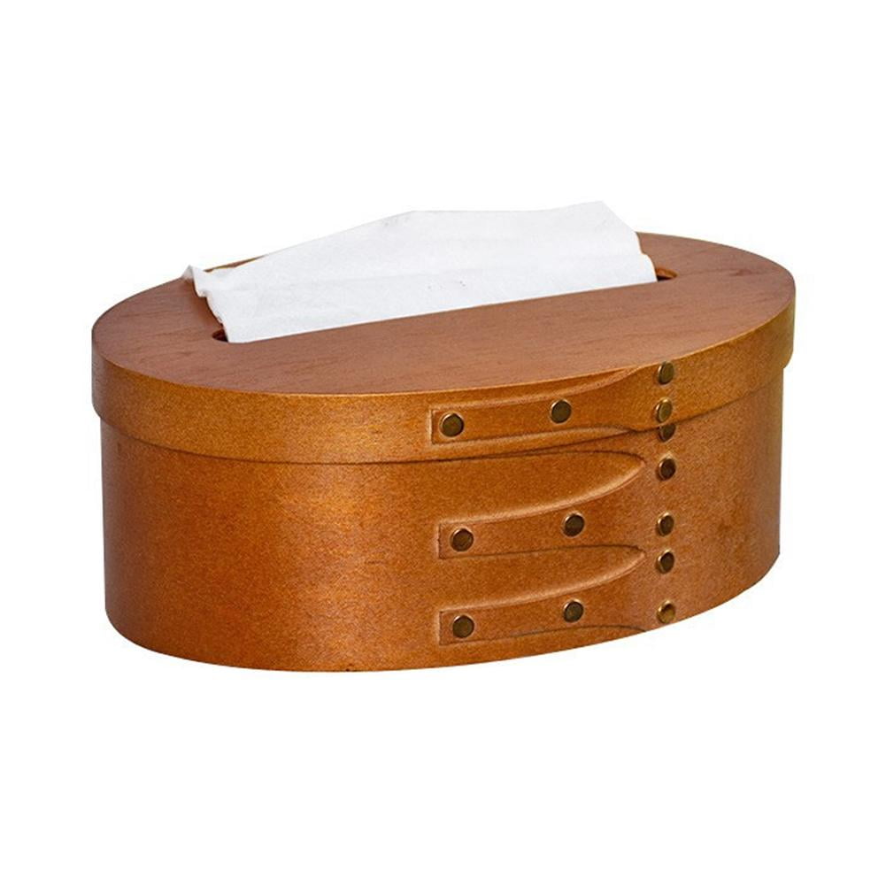 COCEQUC Drawer Carton Retro Handmade Wooden Shak Box Vintage Art Bark ...