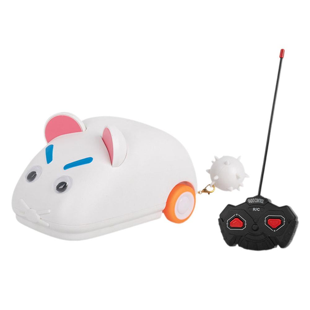 COCEQUC Electric Remote Control Mouse Cat Toy Smart Mouse Cat ...