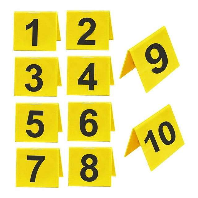 COCEQUC Evidence Markers Crime Scene Kit $ Includes 10 Evidence Markers ...