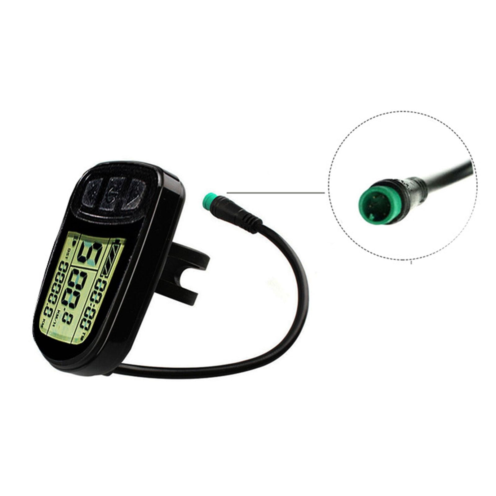 COCEQUC LCD Display Meter Control Panel 24/36/48V For E-Bike Display A ...