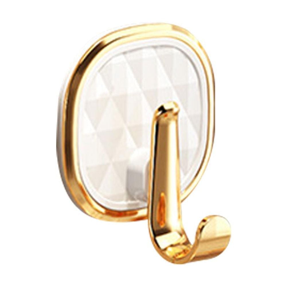 COCEQUC Light Luxury Plastic Hooks Super Adhesive Wall Mounted Stickers ...