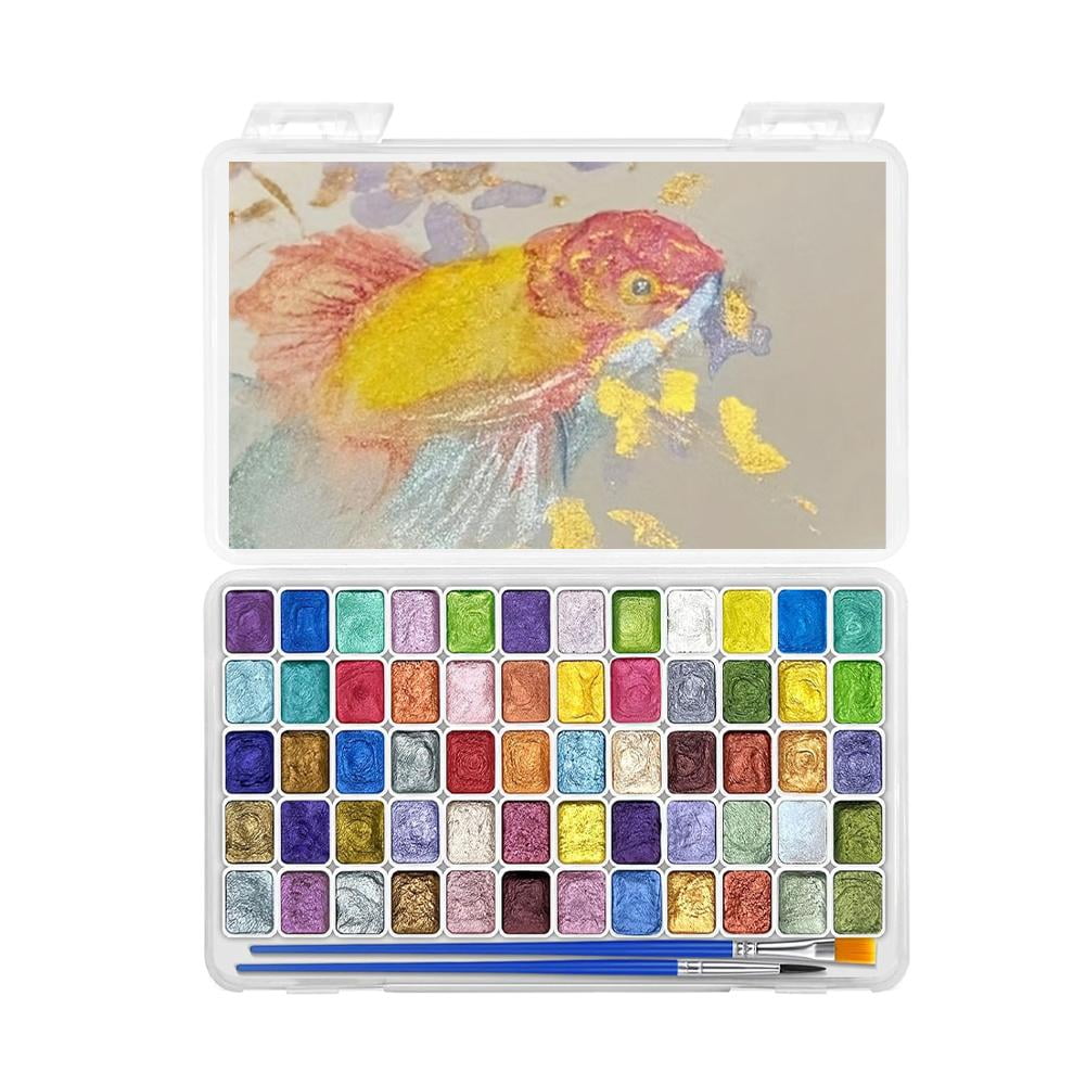 COCEQUC Mini Forestry Shifting Watercolor Painting Set, 20 Colors ...