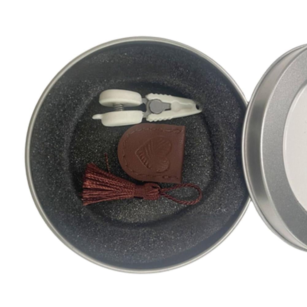 COCEQUC Mini Knitting Scissors Set with Storage Box, Compact Embroidery ...