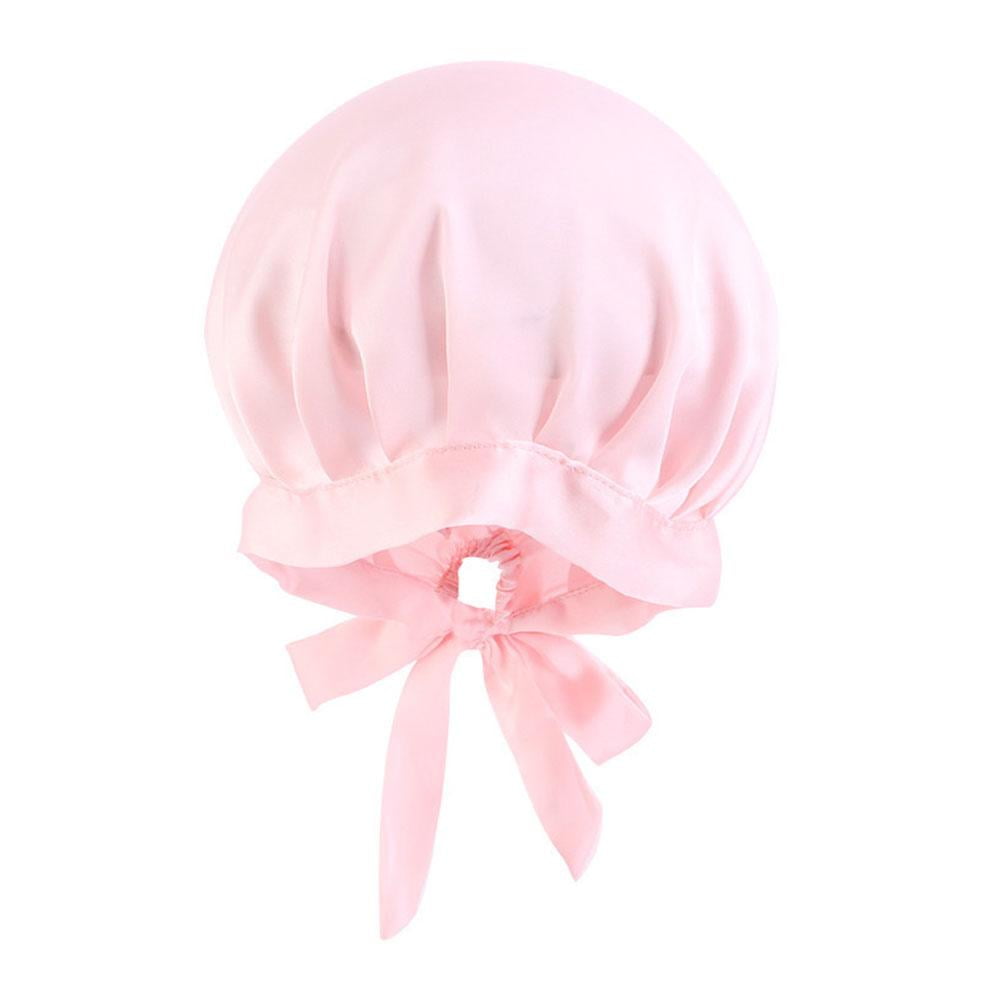 COCEQUC Mulberry Silk Sleeping Bonnet Women Large Sleep Cap Braid For ...