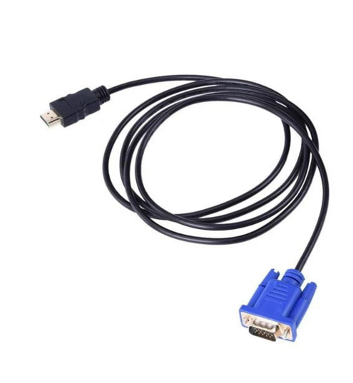COCEQUC 1.8 m HDMI to VGA Cable, 1080P Video Display Adapter, HDMI Male ...