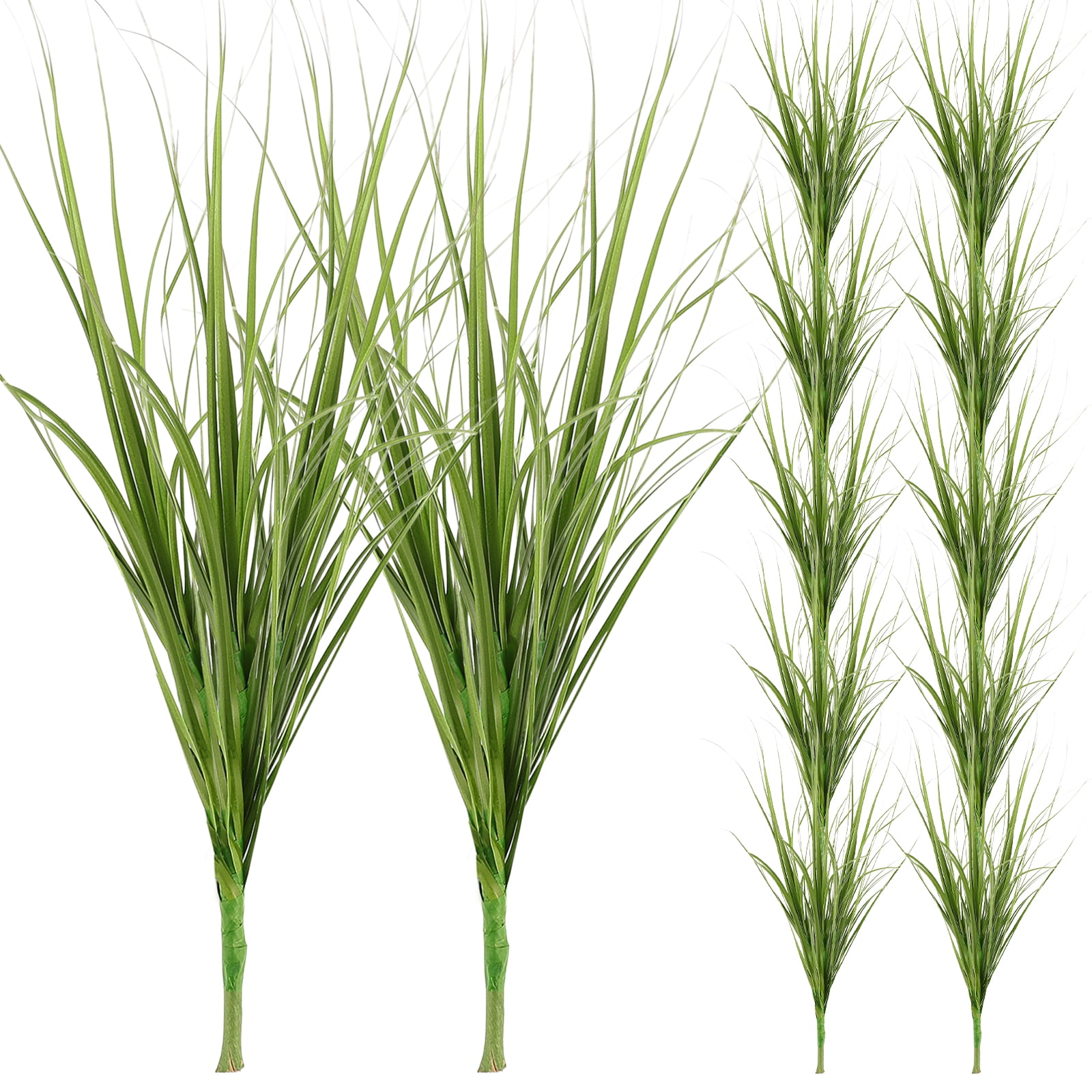 GOOHOCHY Lifelike Simulation Fake Grass Prop Plastic 12Pcs 11.8x8.7x8 ...