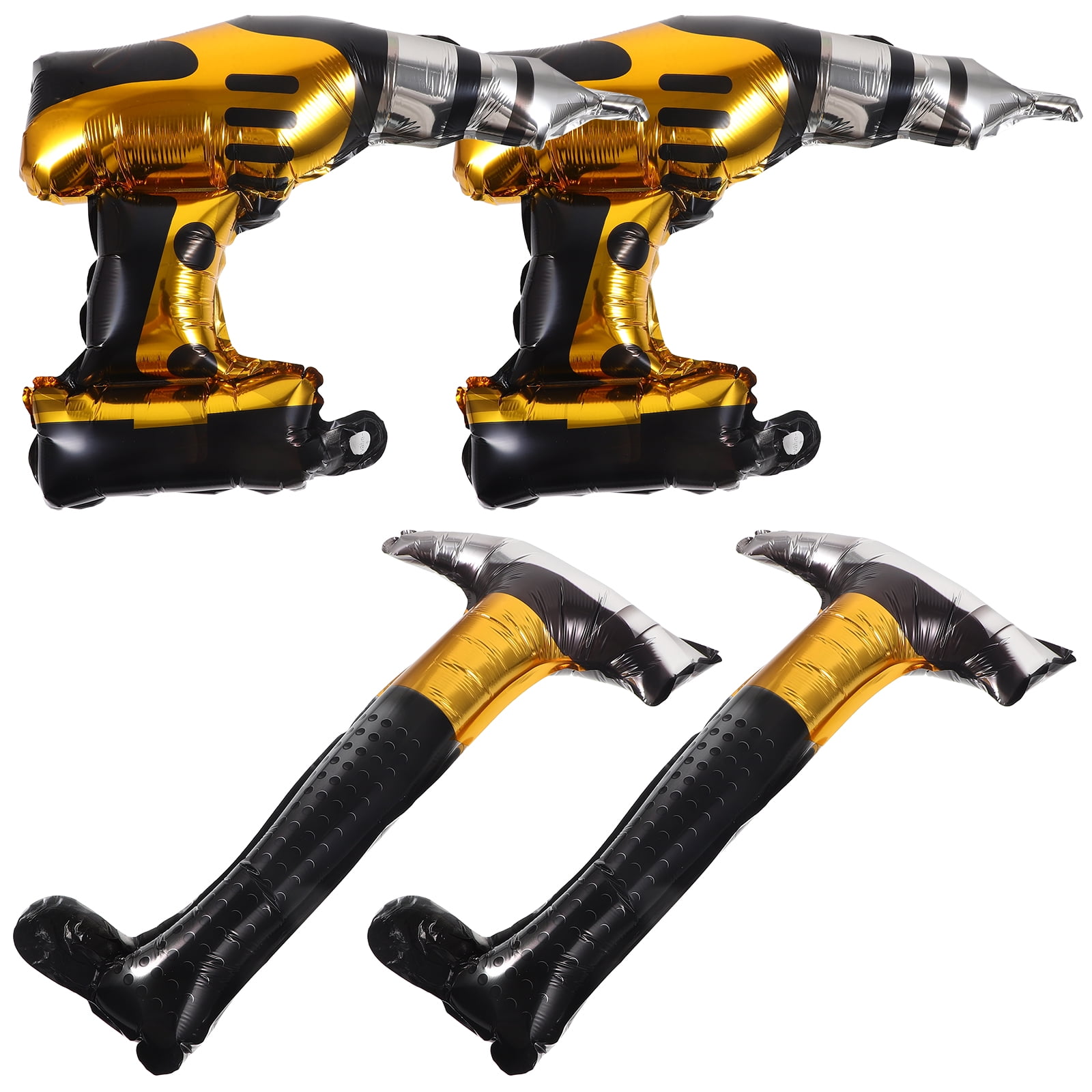 COCHLOUS 4Pcs Construction Repairing Tools Balloons Party Balloons ...