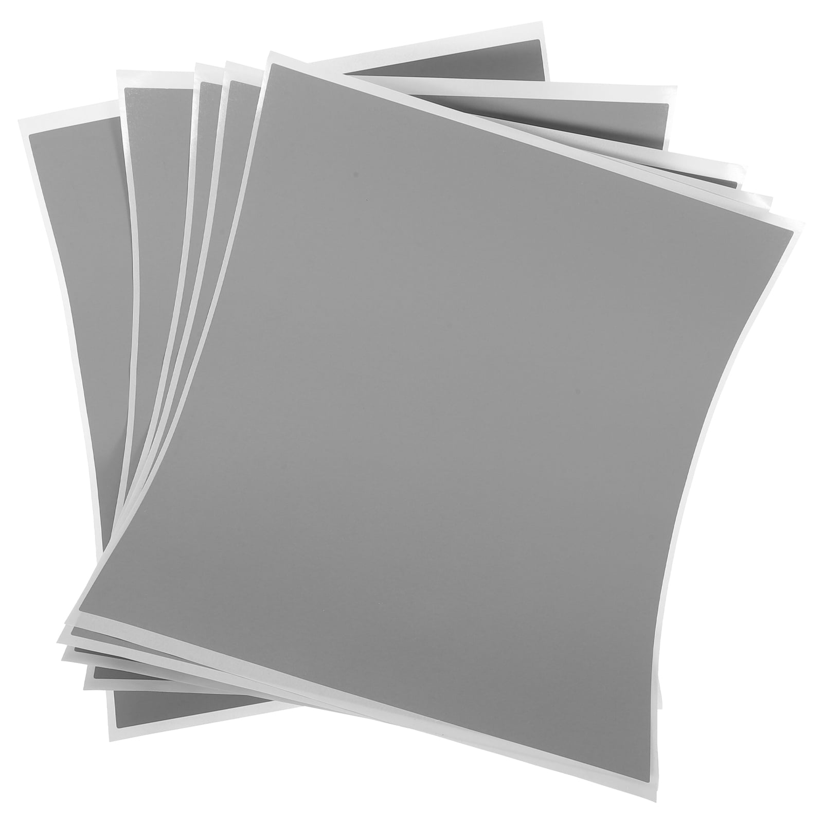 COCHLOUS 5 Sheets Scratch Off Labels Scratch Off Coating Label Scratch ...