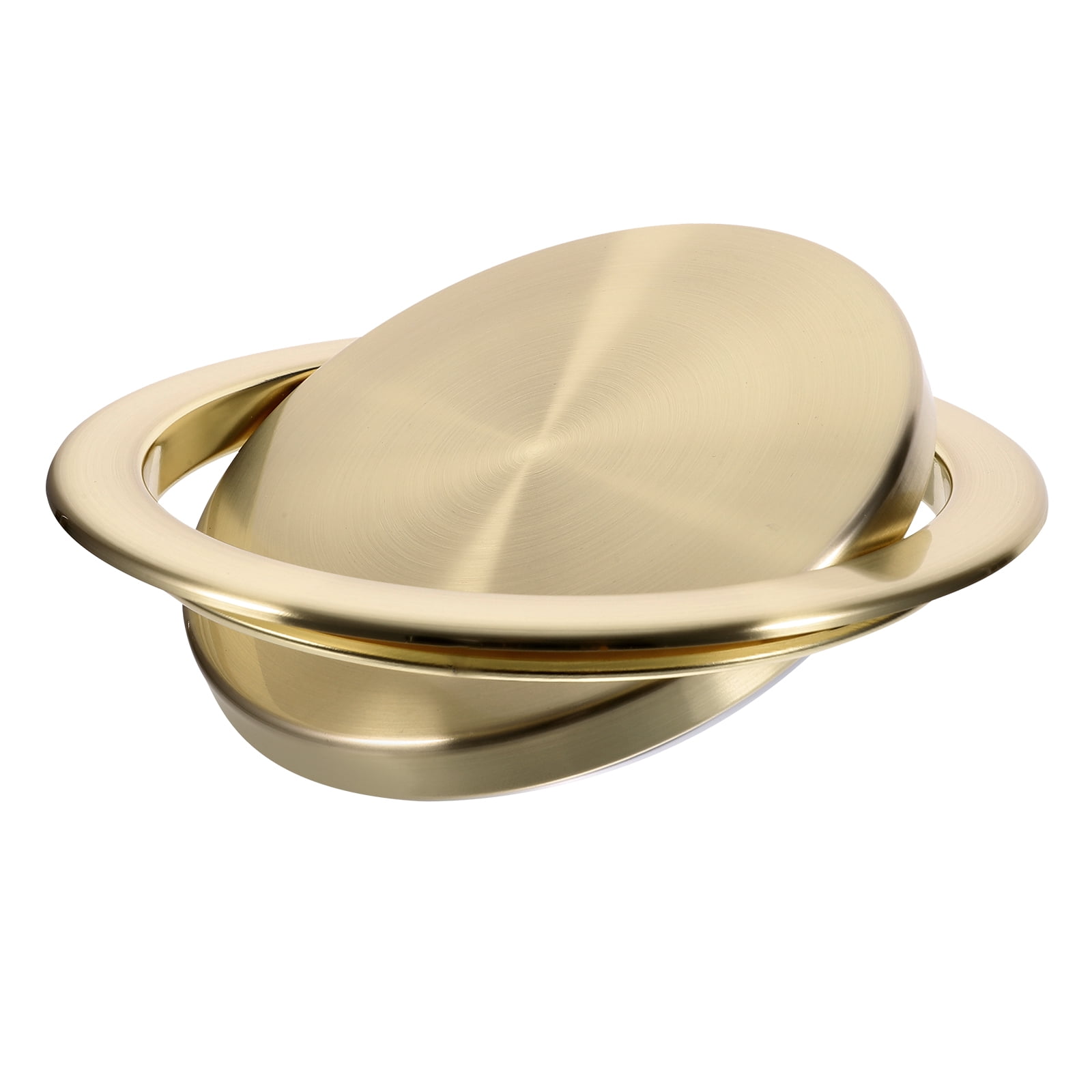 COCHLOUS Stainless Steel Countertop Trash Can Lid with Swing Flap ...