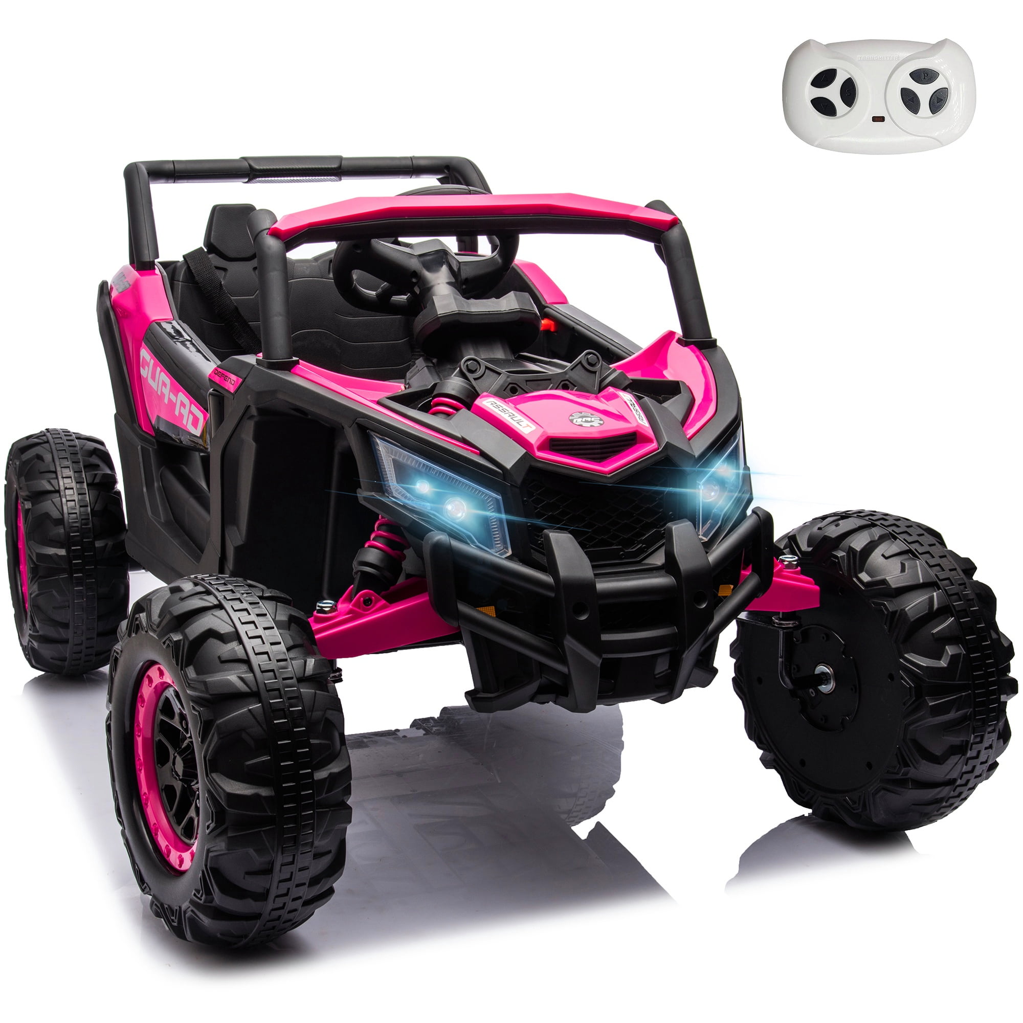 COCLUB 24V Kids Electric Ride-On Truck with Remote Control | Certified Safe Toddler Car & 24V ...