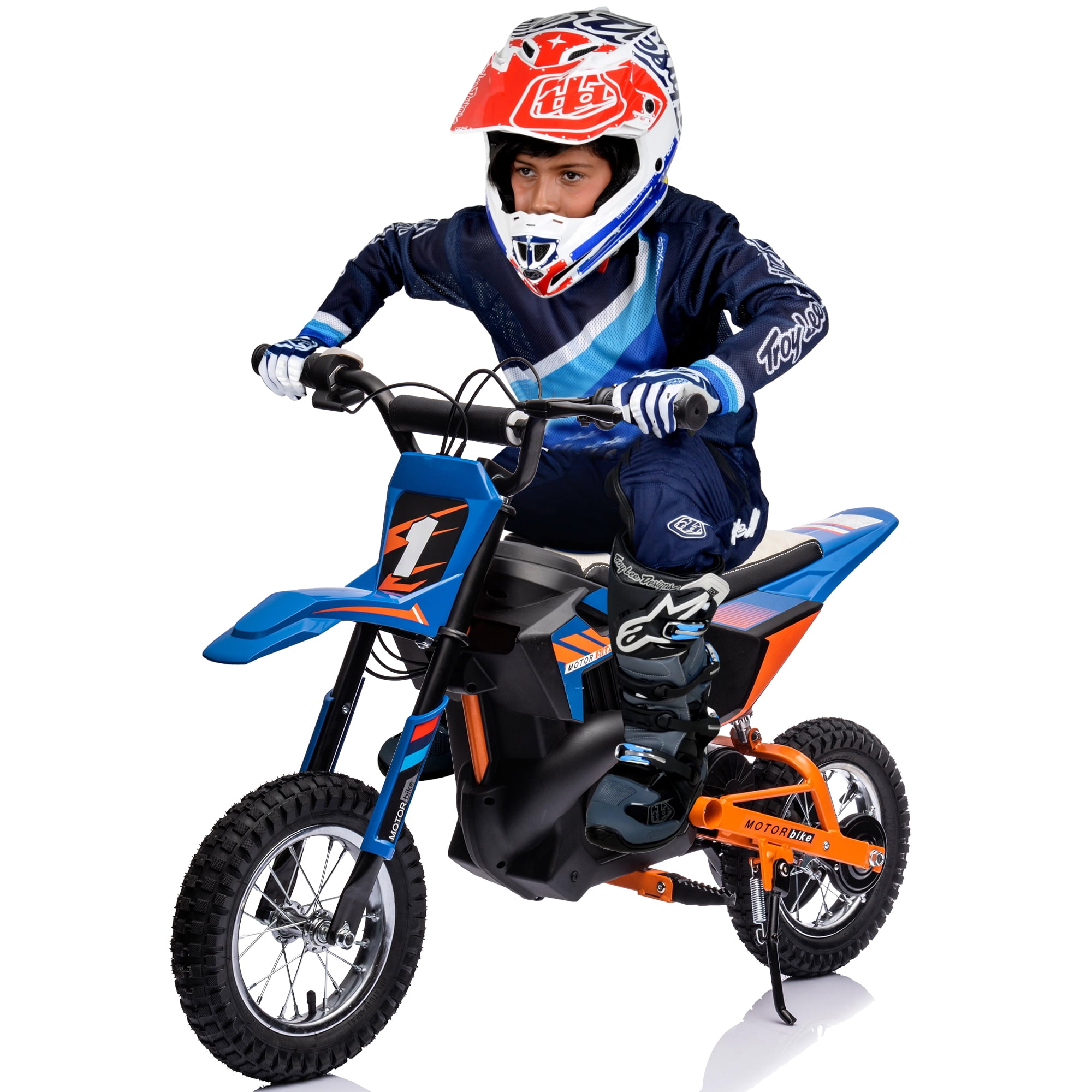 COCLUB 24V Powered Ride On Dirt Motorcycle, 250W Chain-driven Motor ...