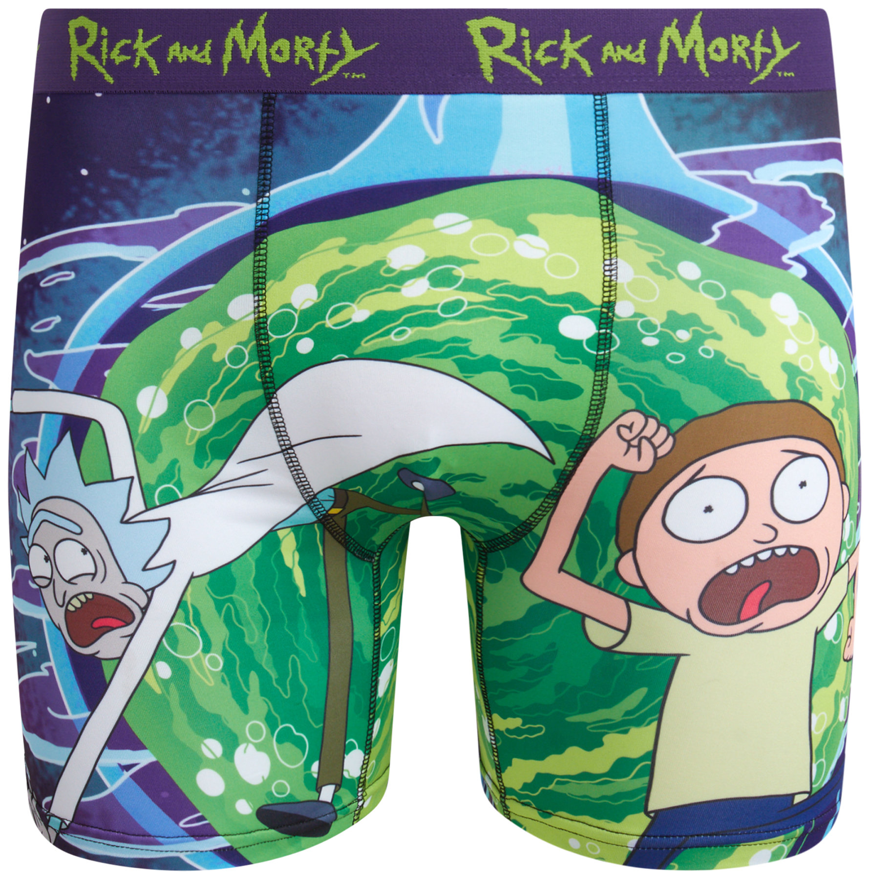 COCO BRANDS Mens Boxer Briefs - 1Pack/2Pack Rick and Morty Soft ...