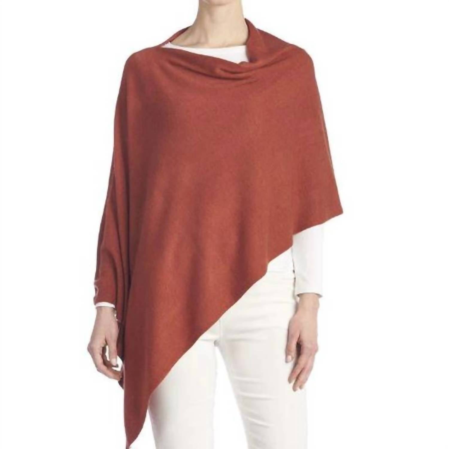 COCO + CARMEN Lightweight Soft Knit Ponchos Shawl Wrap Scarf - Walmart.com