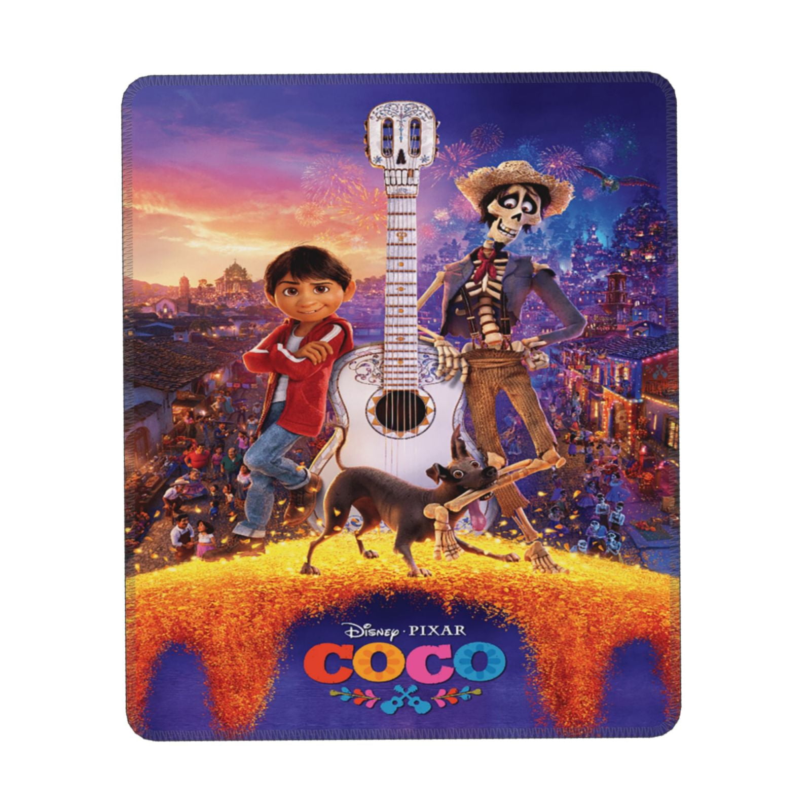 COCO Desk Mat, Gaming Mouse Pad Mat with Non-Slip Base Stitched Edges ...