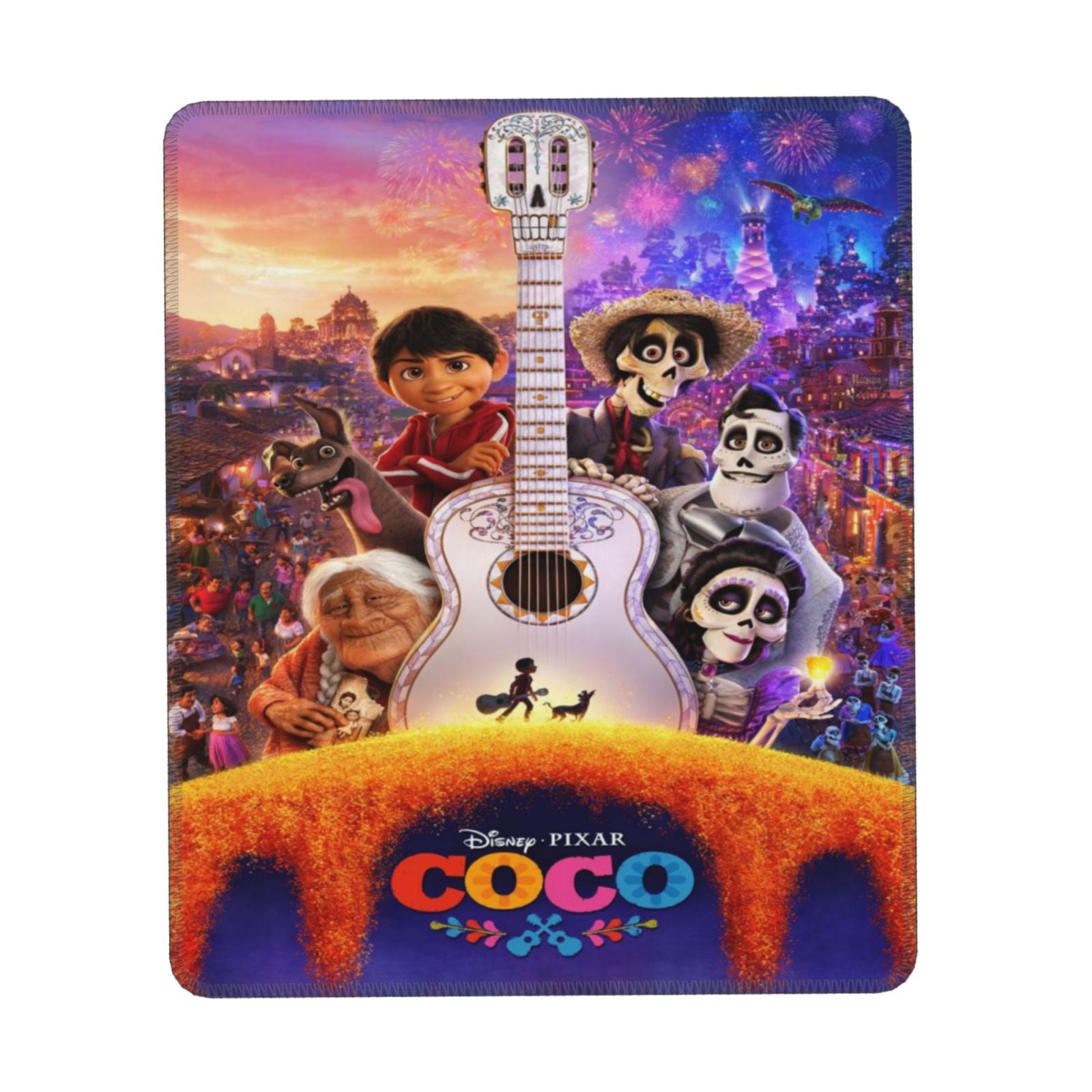 COCO Desk Mat, Gaming Mouse Pad Mat with Non-Slip Base Stitched Edges ...
