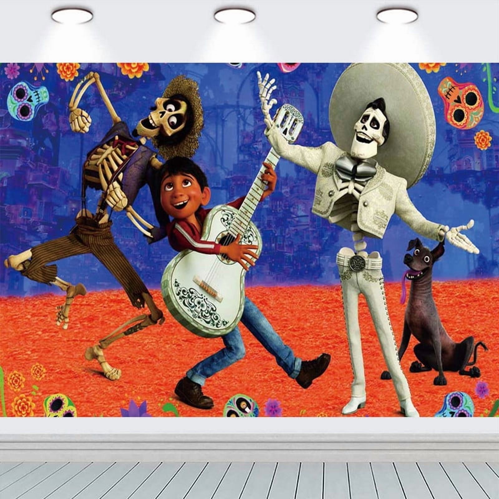 COCO Dream Party Supplies Backdrop Banner Poster Birthday Decorations ...