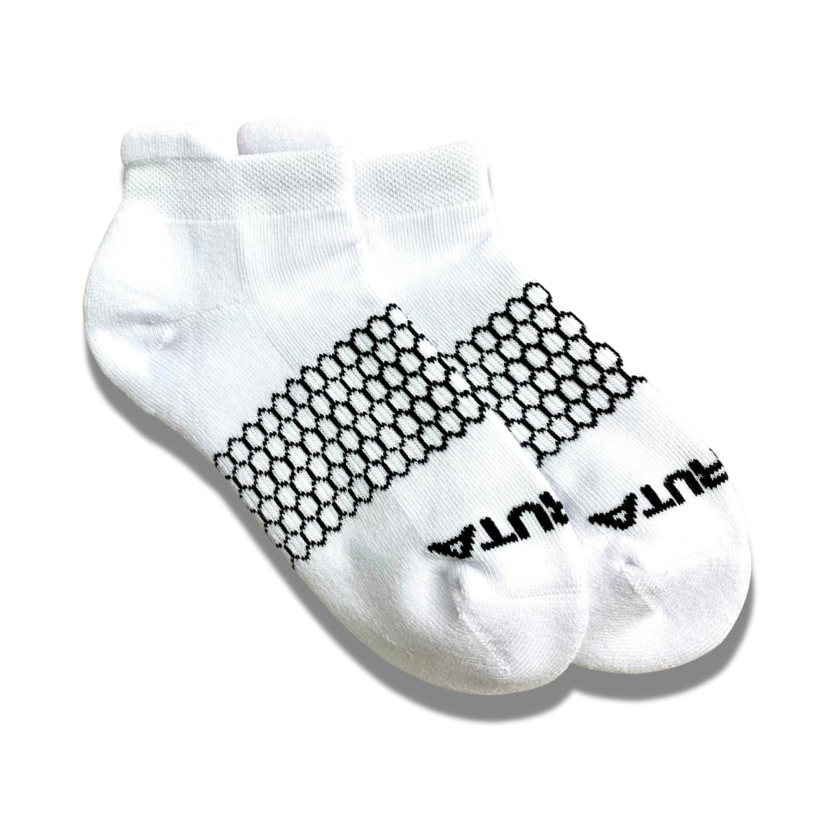 COCO RUTA Bombas Original's Ankle White Hexagonal Socks, Women's, Size ...