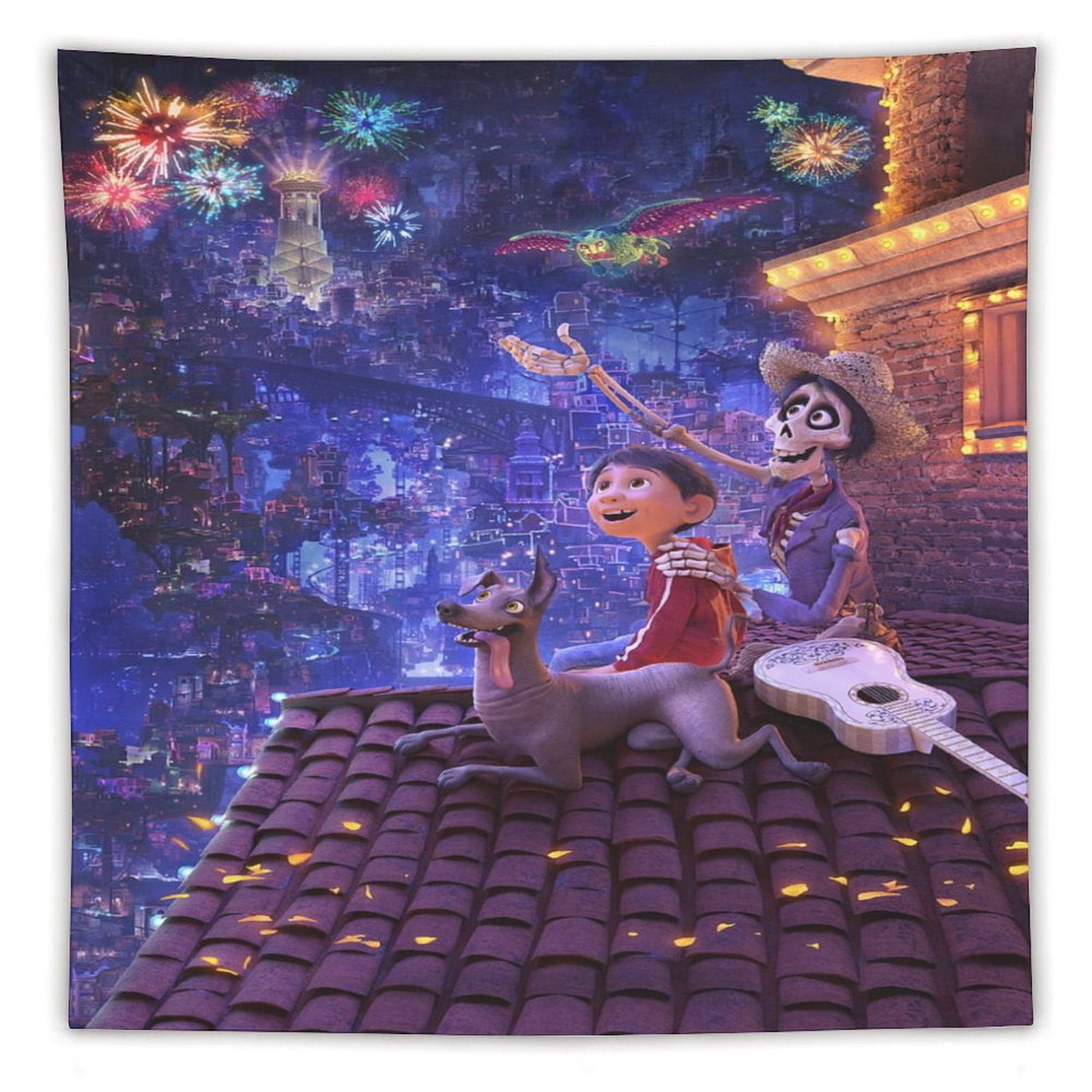 COCO Tapestry Wall Hanging Wall Art Decor Wall Tapestry For Living Room ...
