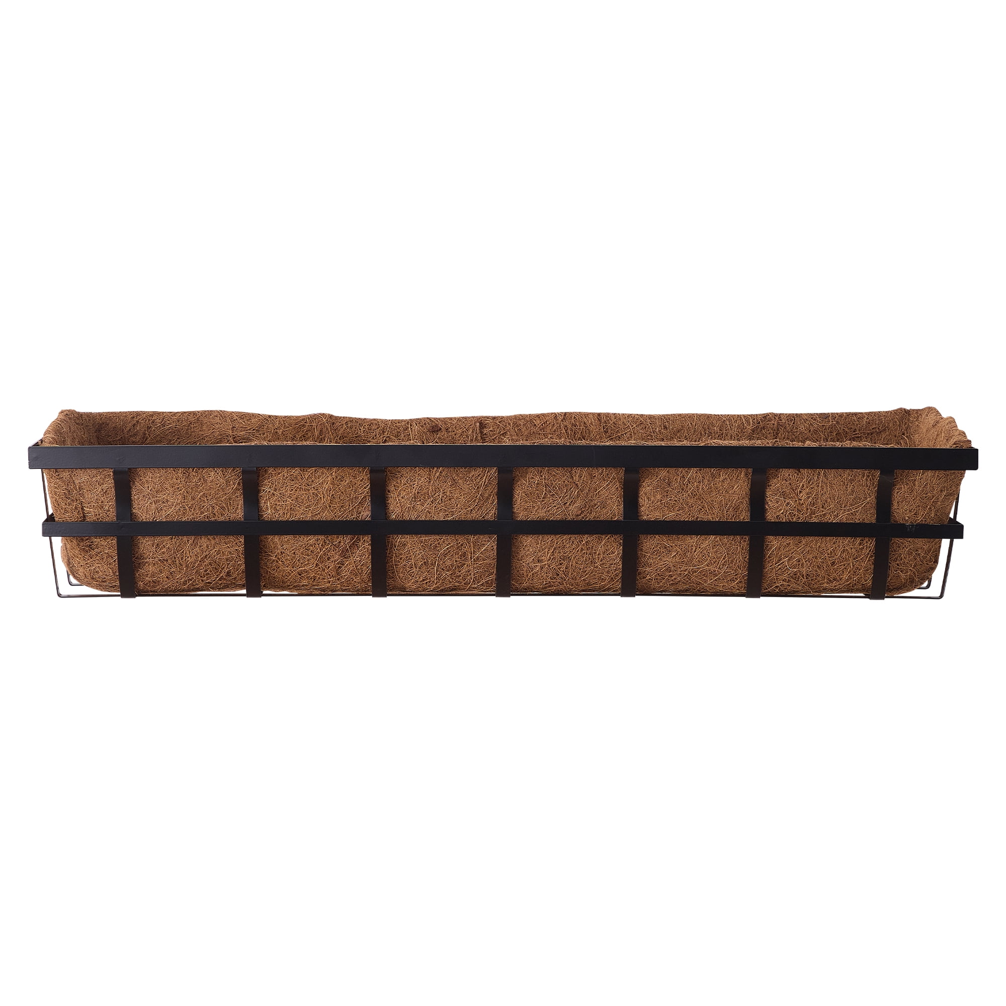 Mainstays 30"x 8.5" Rectangle Metal Window Box, Liner made with All ...