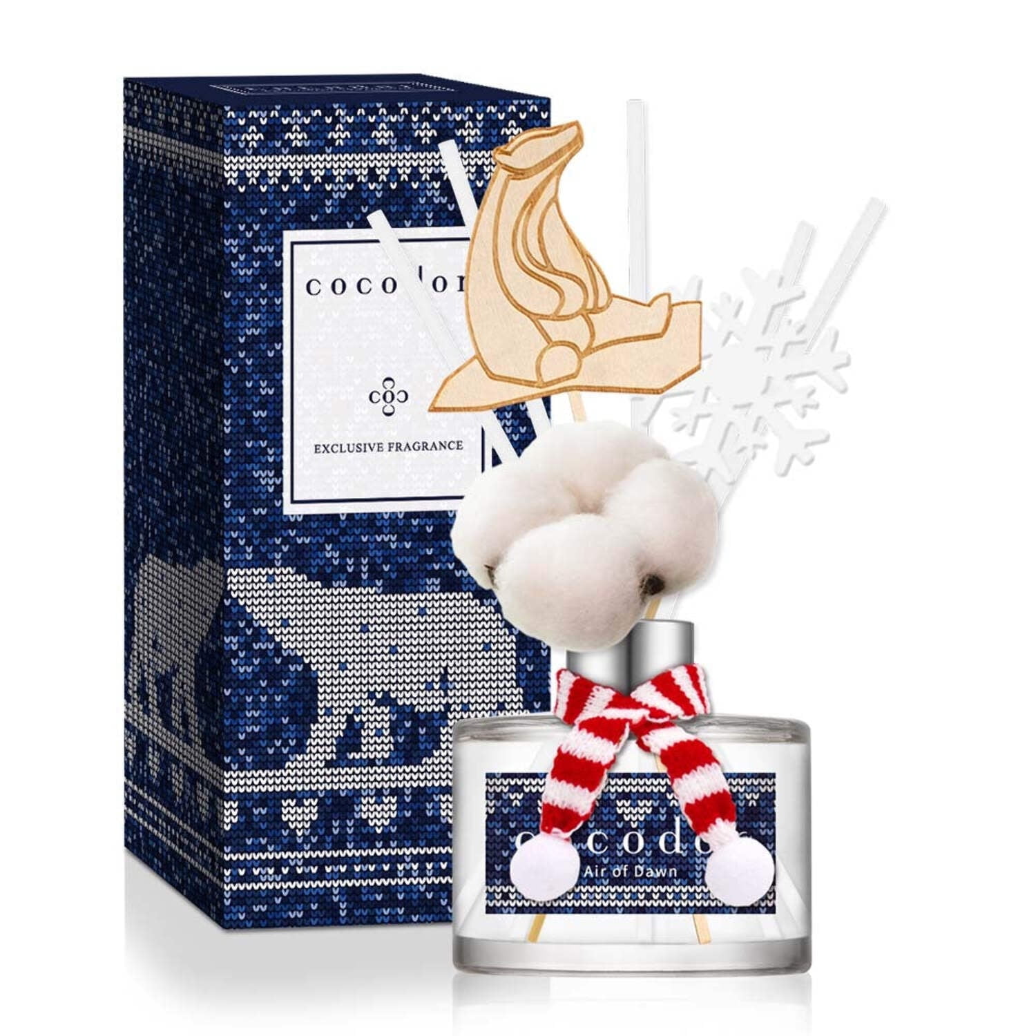 COCODOR Limited Edition Polar Bear Reed Diffuser/6.7oz(200ml)/1 Pack ...