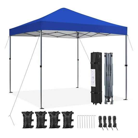 COCOKUN 8x8 Pop Up Canopy Easy Set-up Tent, Portable Outdoor Canopy ...
