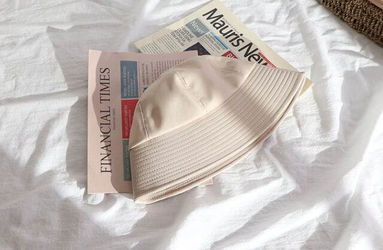 COCOpeaunt Black Solid Bucket Hat Unisex Bob Caps Hip Hop Gorros Men ...