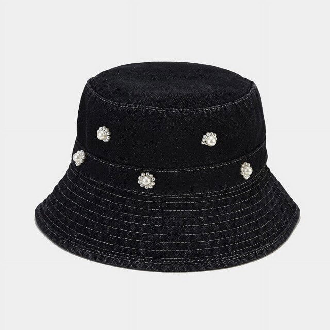 COCOpeaunt New Autumn Foldable Fisherman Hat Washed Denim Bucket Hats ...