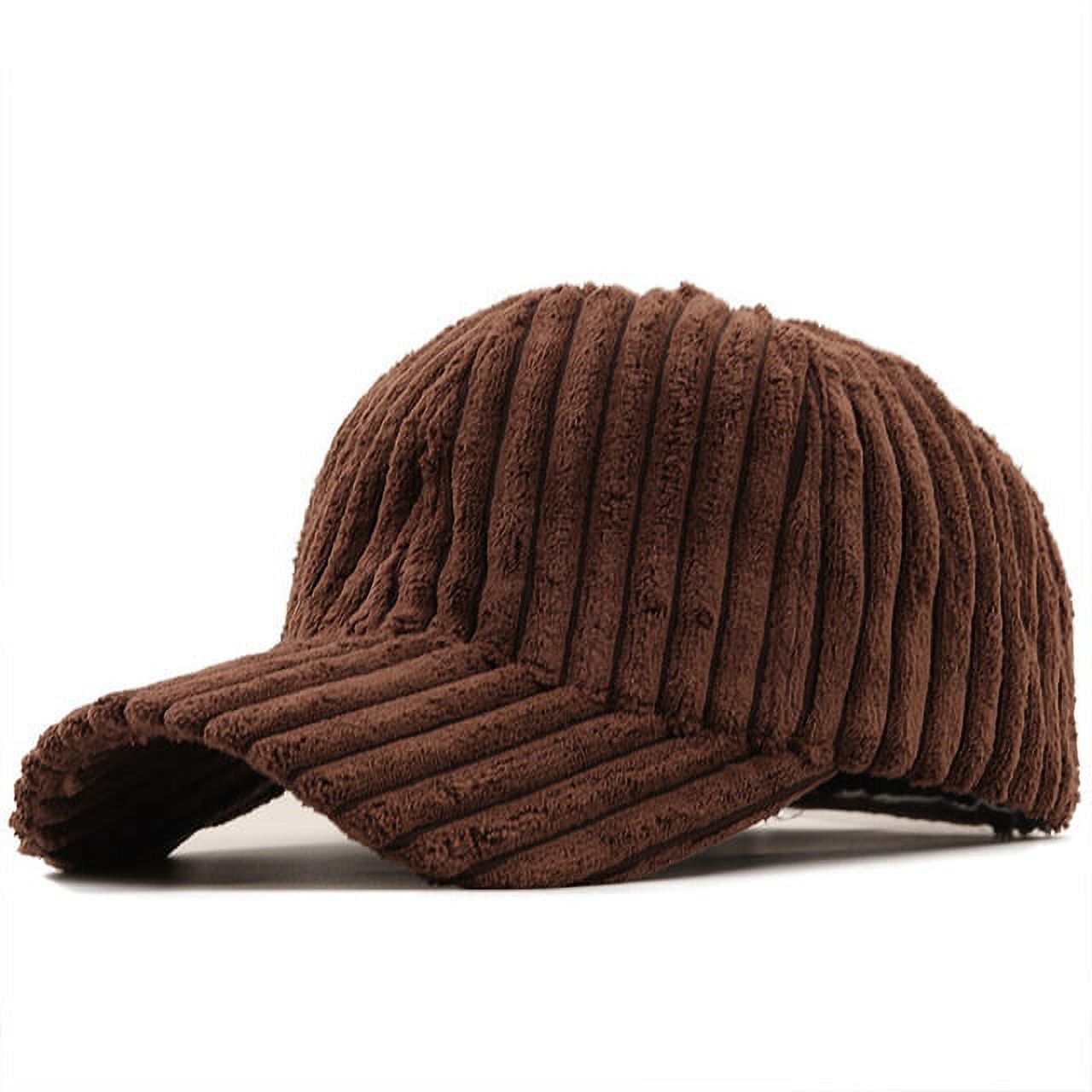 COCOpeaunt New Autumn Winter Baseball Cap Women Corduroy Winter Hats ...