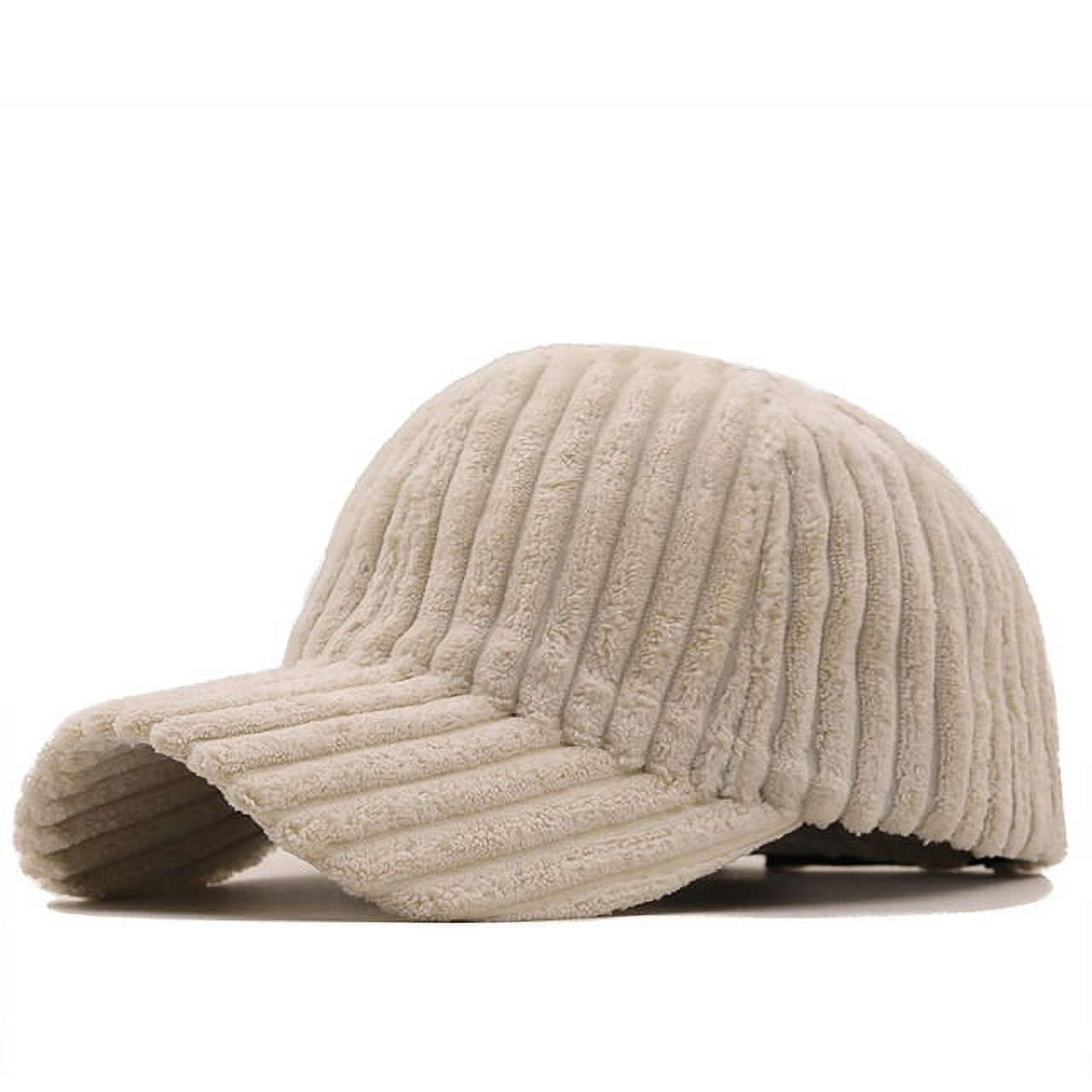 COCOpeaunt New Autumn Winter Baseball Cap Women Corduroy Winter Hats ...