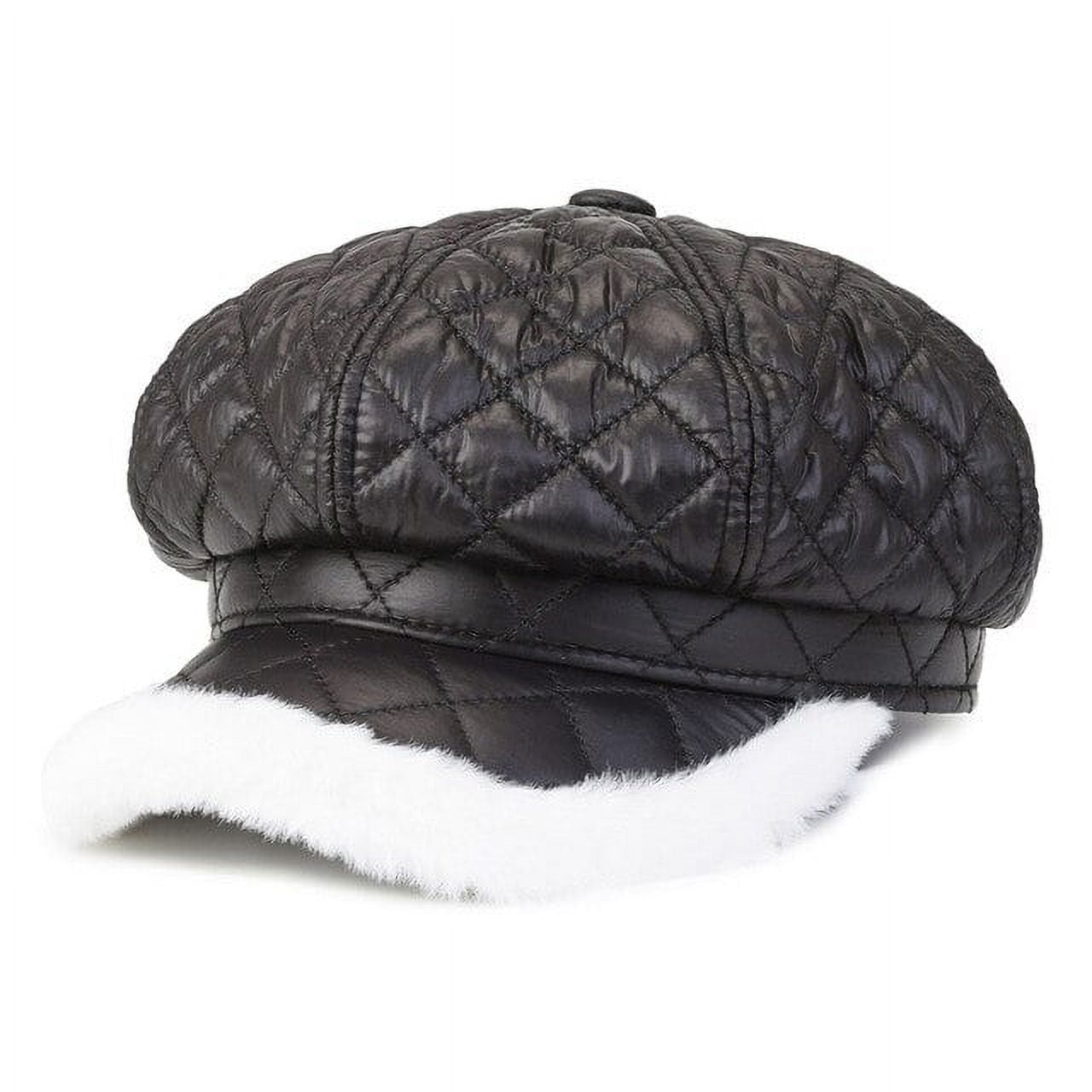 COCOpeaunt New Autumn Winter Hats for Women Solid Plain Octagonal Newsboy Cap Men Ladies Casual ...