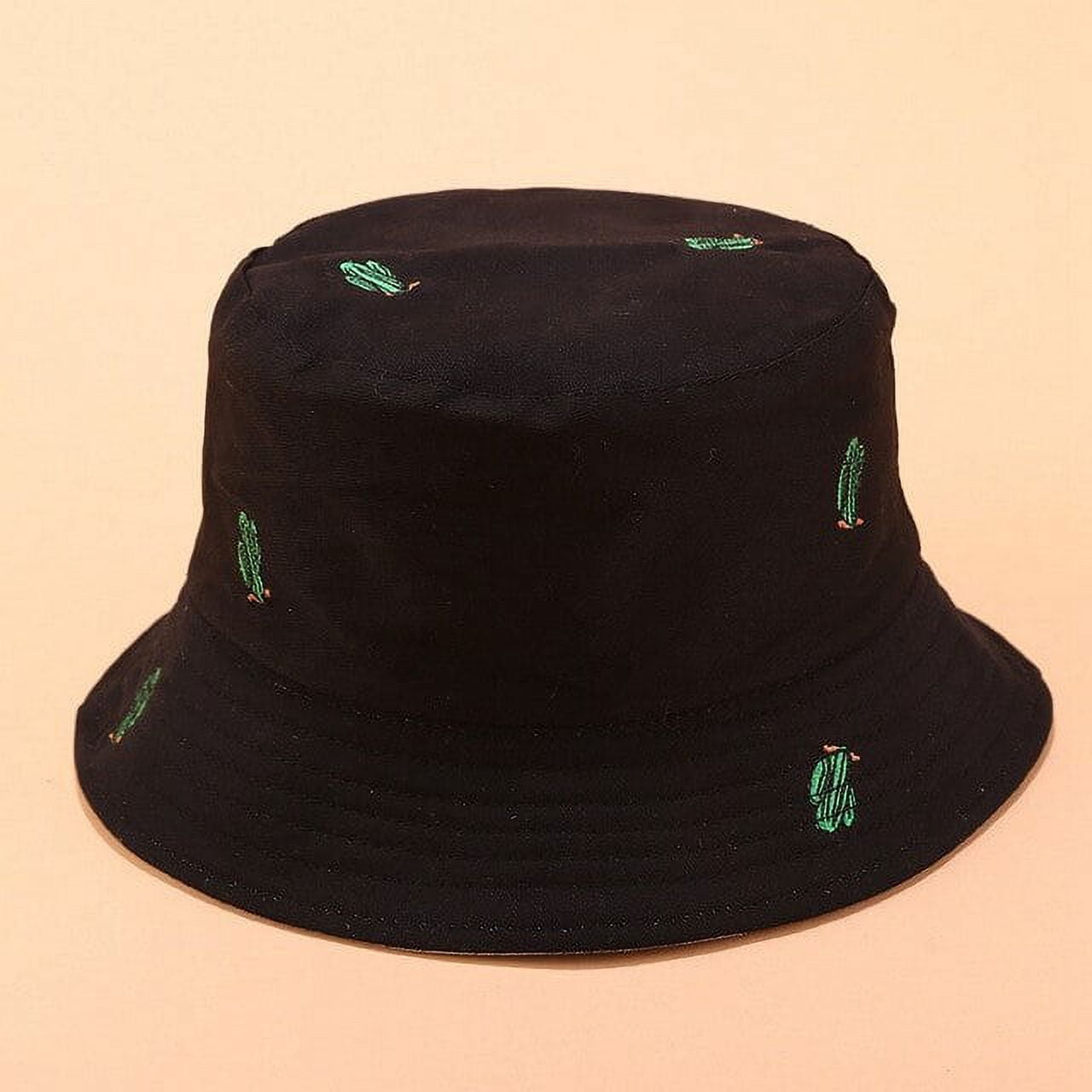 COCOpeaunt New Cactus Bucket Hats for Girls Women Two Side Reversible ...