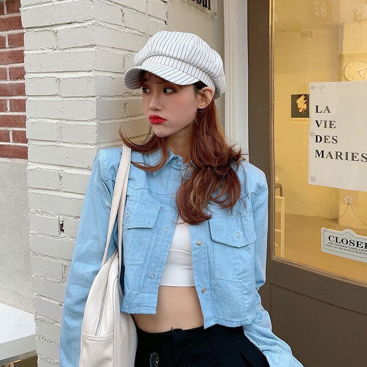 COCOpeaunt New Fashion Women Military Hat Spring Autumn Sailor Hats ...