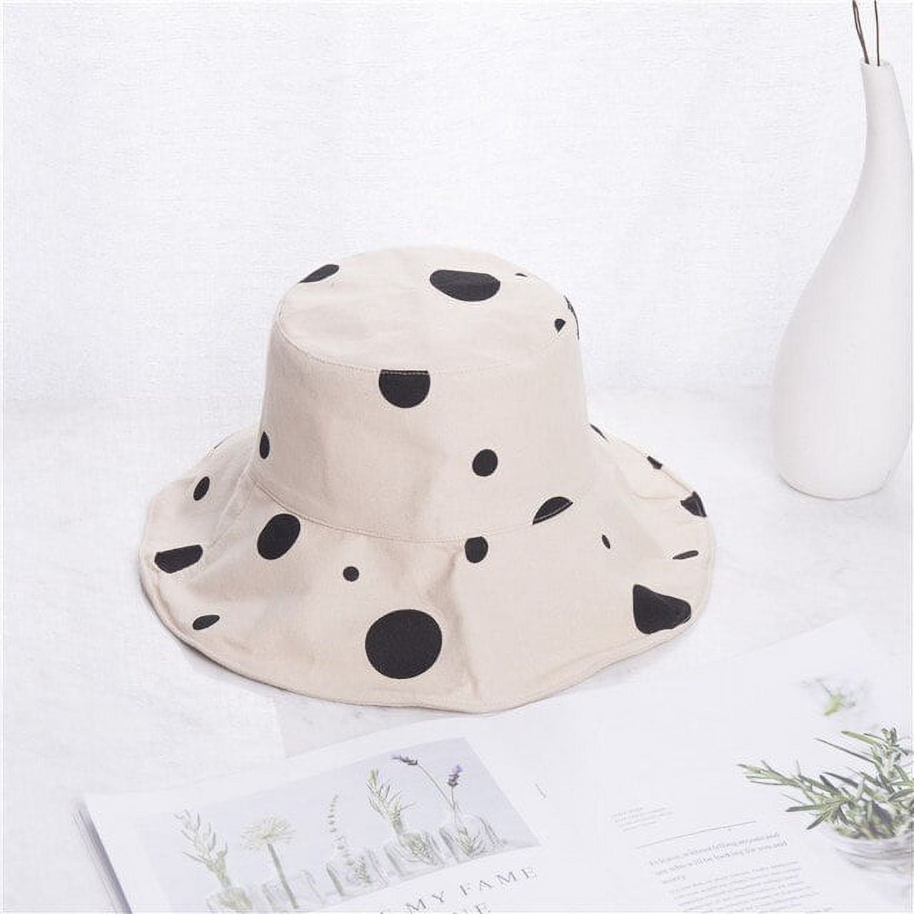 COCOpeaunt New Spots Summer Foldable Bucket Hat Unisex Women Outdoor ...
