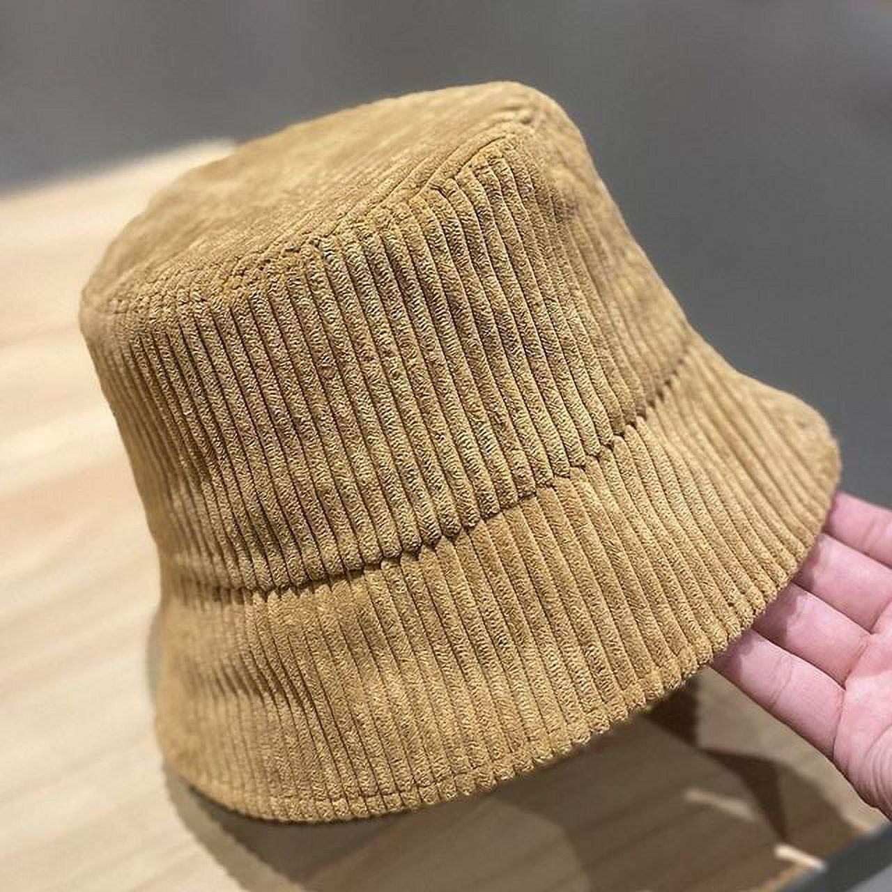 COCOpeaunt New Spring Summer Hat Corduroy Hats for Women Solid Color ...