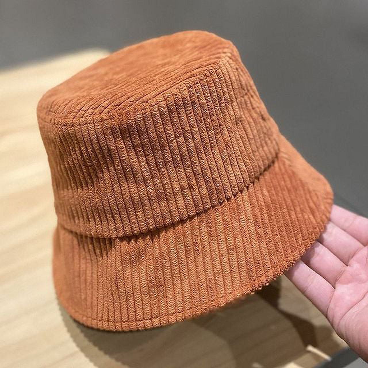 COCOpeaunt New Spring Summer Hat Corduroy Hats for Women Solid Color ...