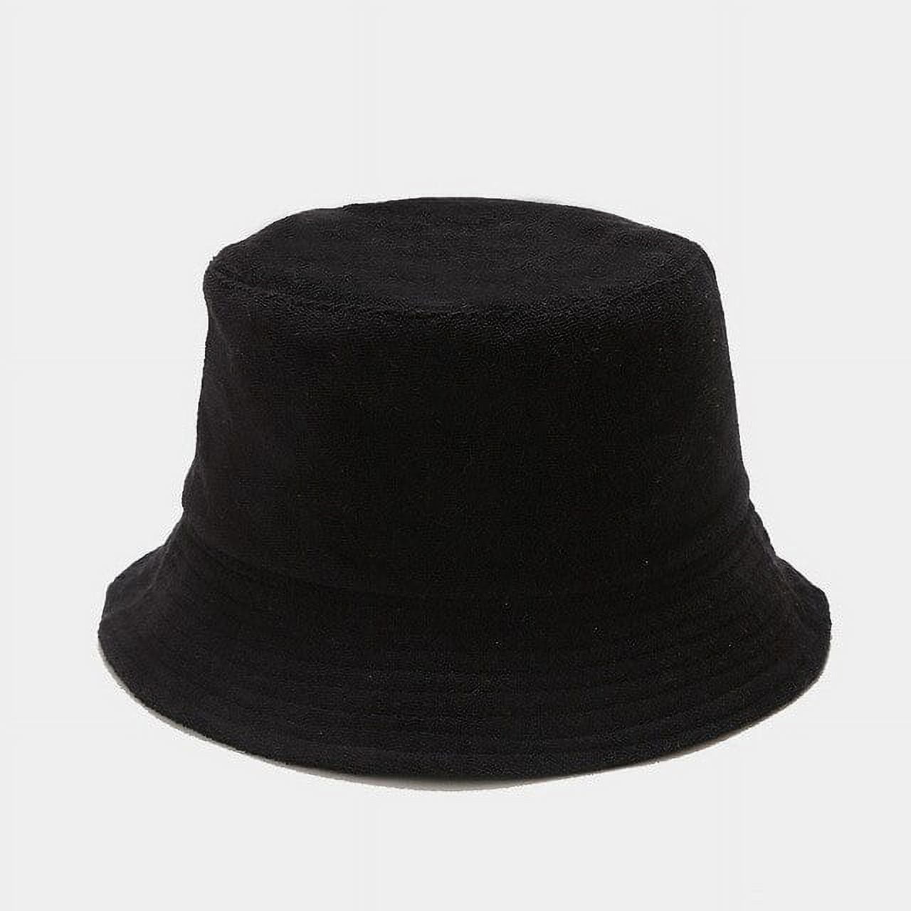 COCOpeaunt New Spring Washed Denim Bucket Hats Unisex Bob Folding ...