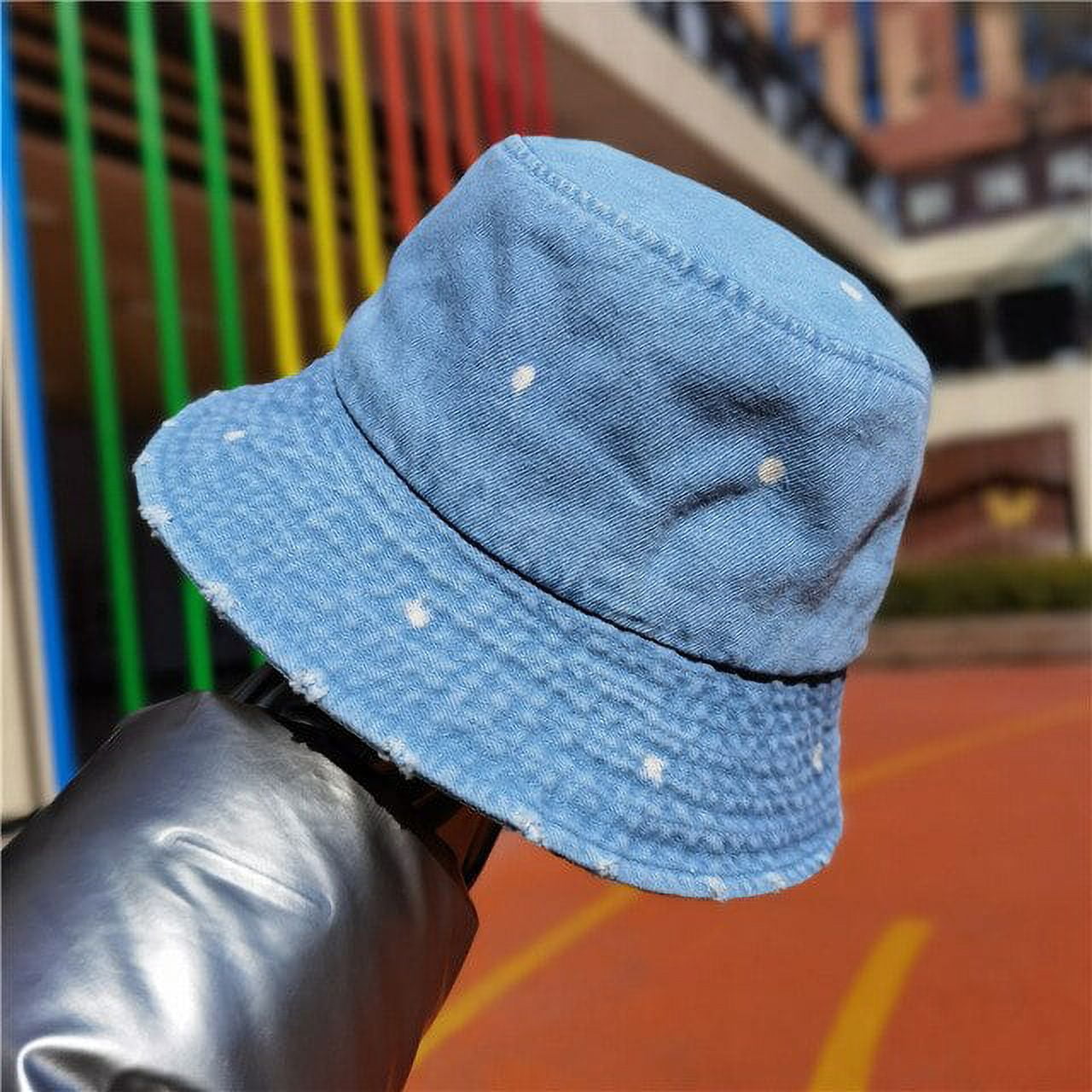 COCOpeaunt New Summer Autumn Washed Denim Sun Hat Women Panama Fashion ...