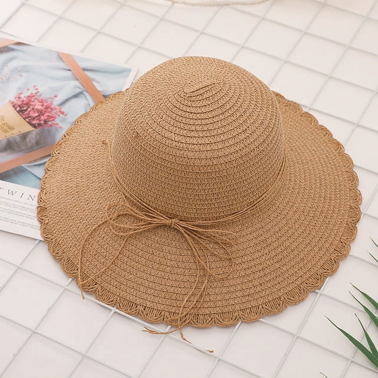 COCOpeaunt New Summer Sun Hats Bucket Hat Women Fashion Girl Straw Hat ...