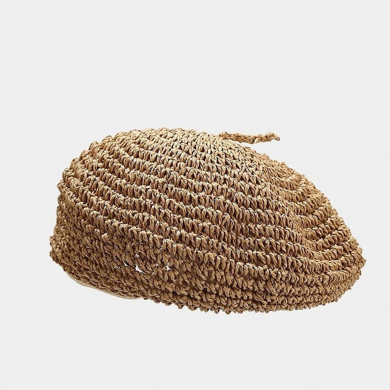 COCOpeaunt New Summer Weave Beret Female Straw Hats for Women Spring ...