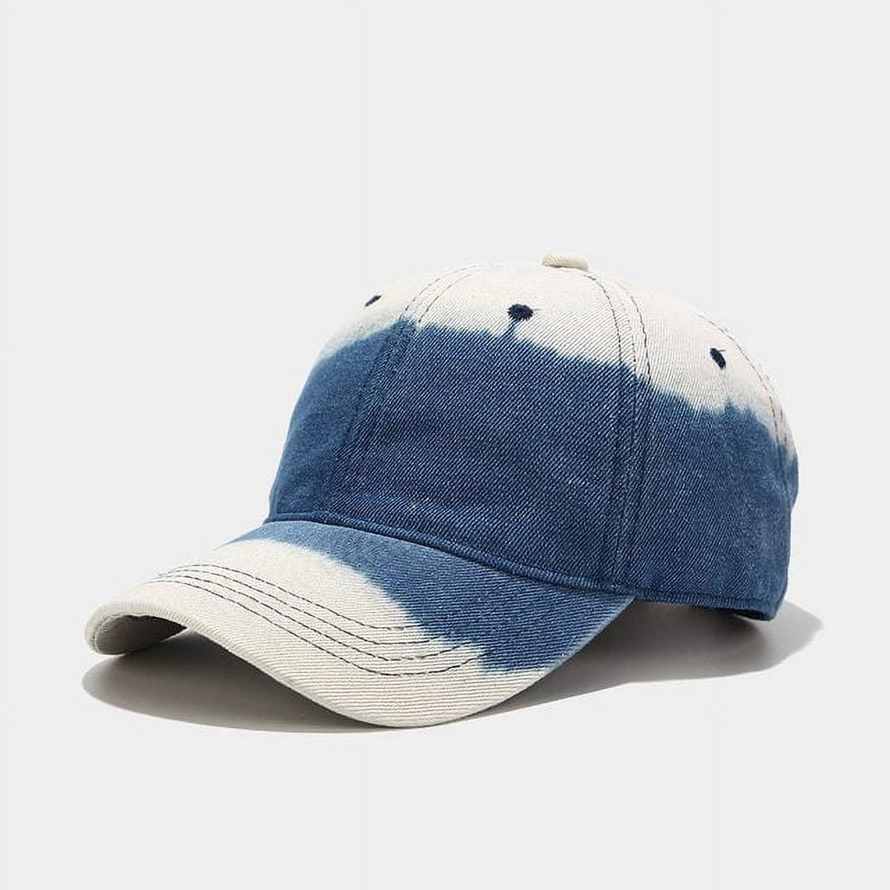 COCOpeaunt New Two Color Denim Baseball Cap Men Women Solid Color Jeans ...