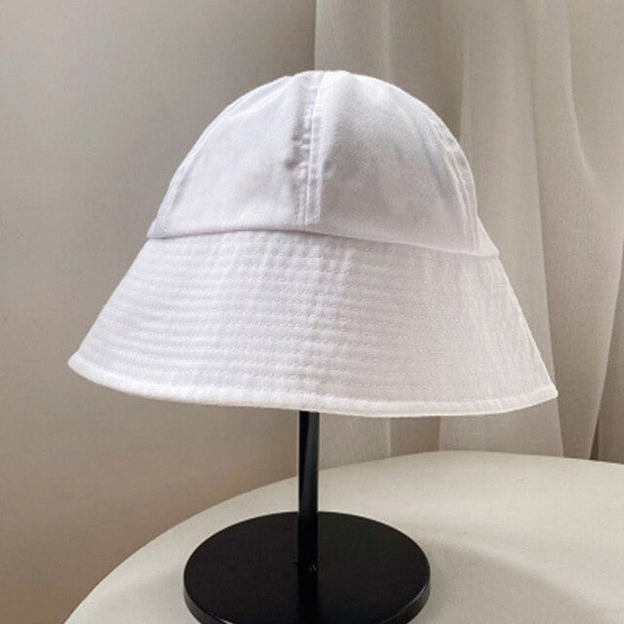 COCOpeaunt New Women Panama Summer Foldable Bucket Hat Women Outdoor ...