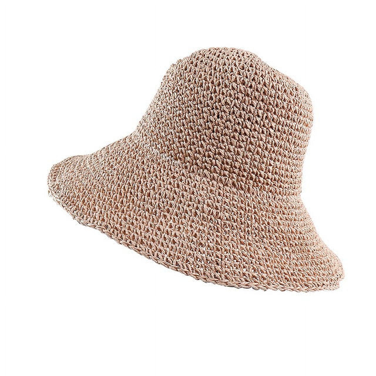COCOpeaunt Summer Autumn Hats for Women Retro Flat Drooping Hat Brim ...