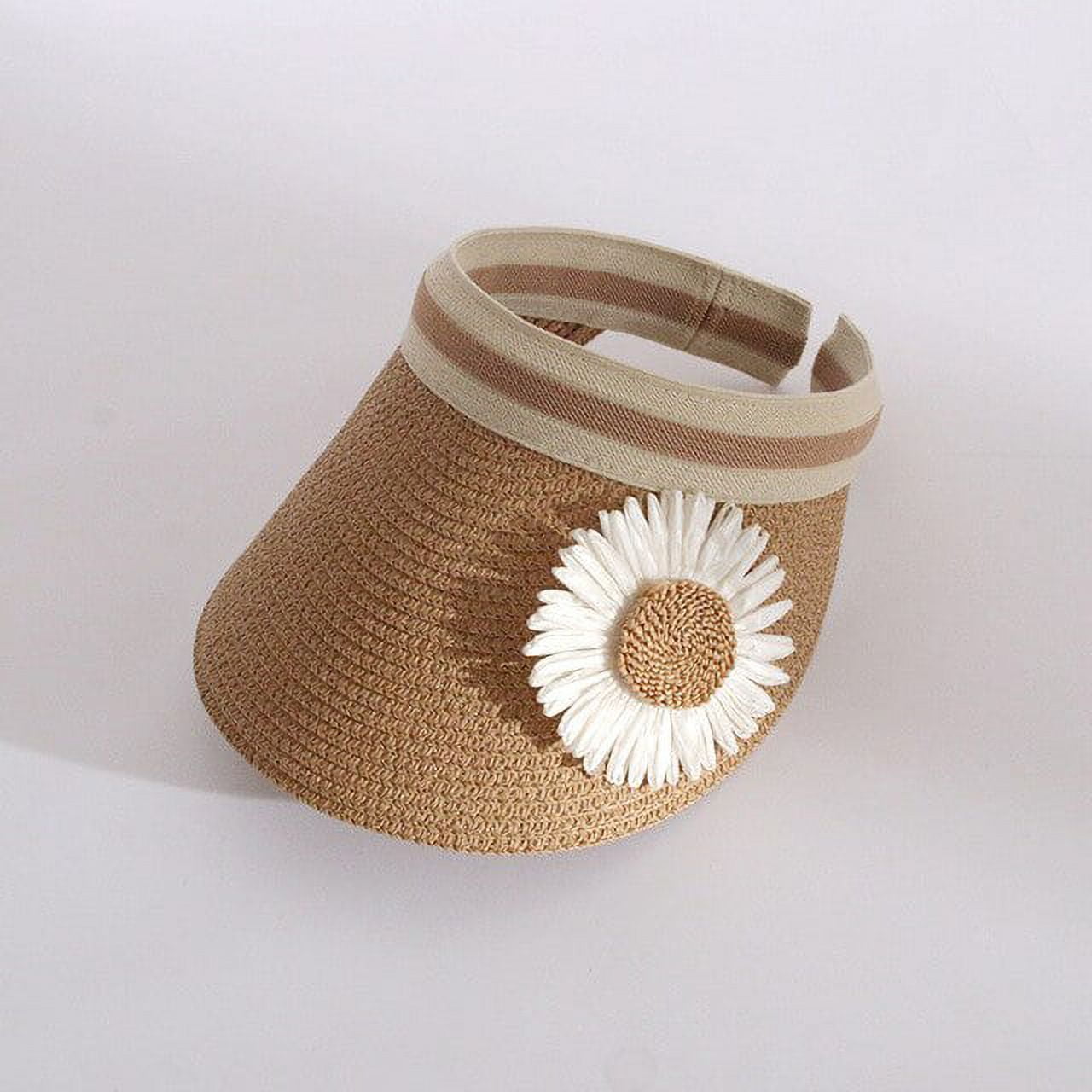 COCOpeaunt Summer Empty Top Suncap Portable Foldable Magic Tape Roll-up ...