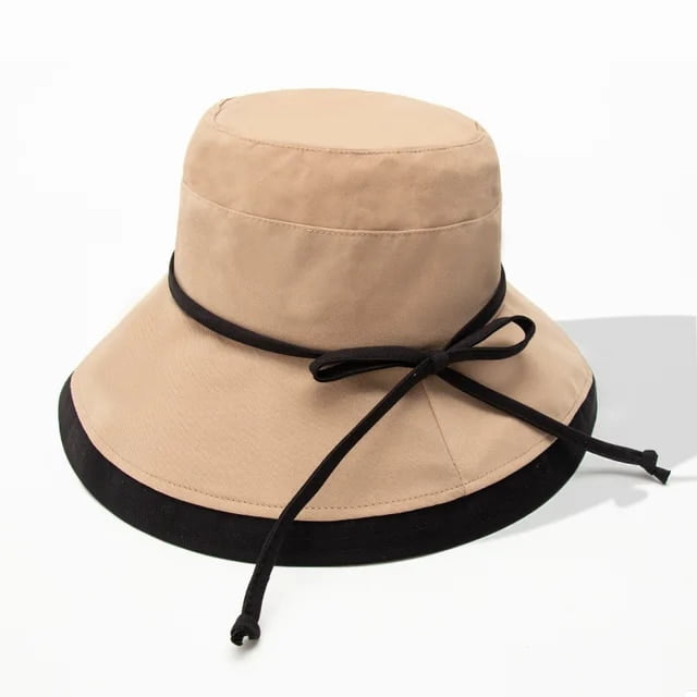 COCOpeaunt Women Sun Hat Fashionable Wide Brim Fold Bucket Cap Fedoras ...