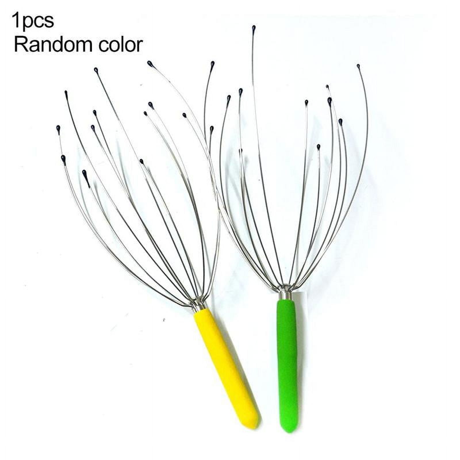 【COD】Stainless Steel Octopus Head Massager Steel Wire Soul Claws Scalp ...