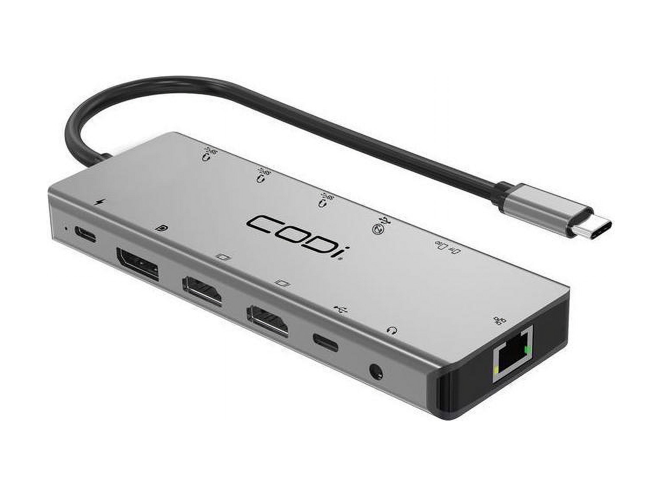 CODi 13-in-1 Multi-Port Adapter - Memory Card Reader - SD, microSD ...