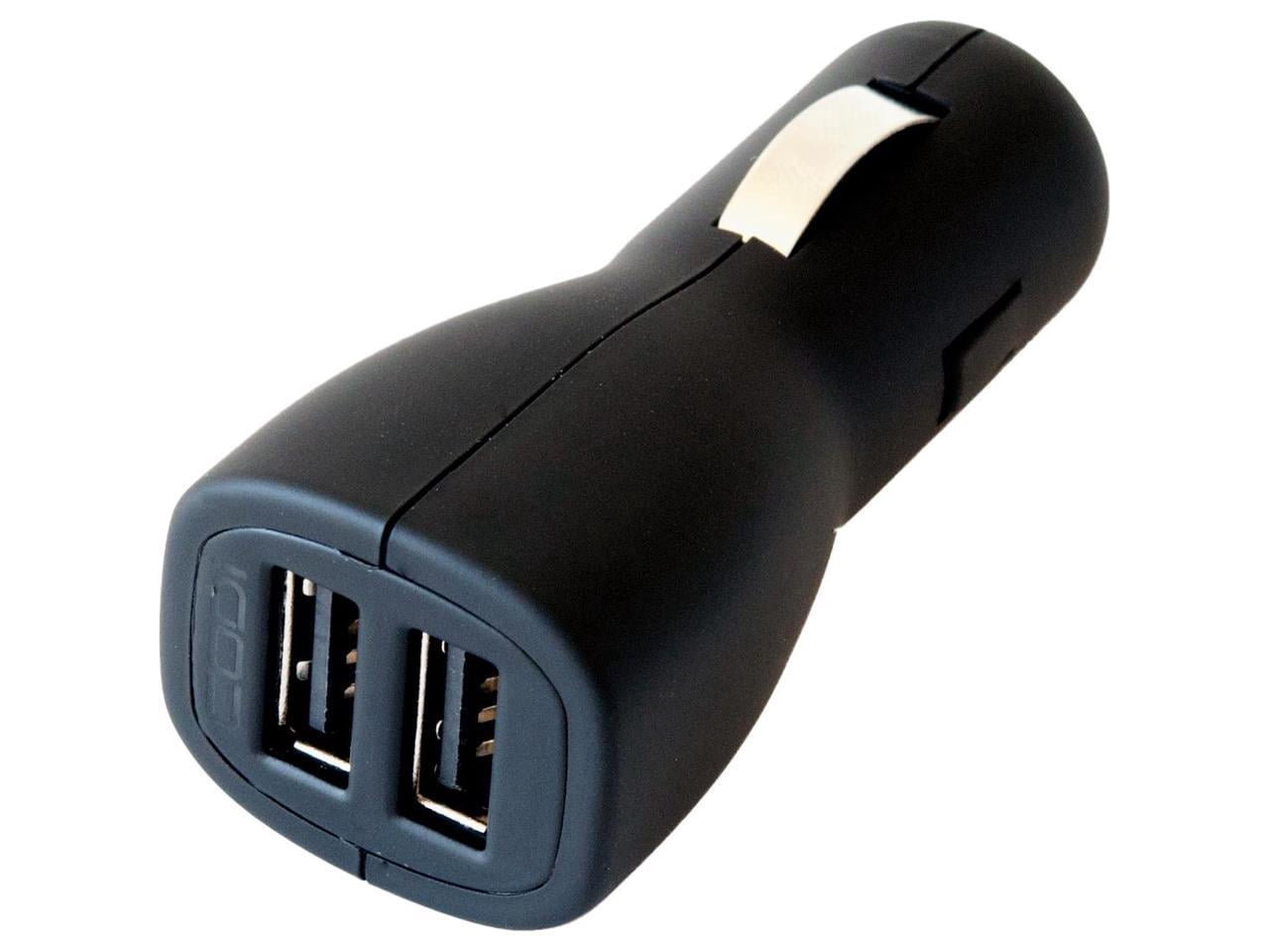 CODi Dual USB Car Charger, Black (A01043) - Walmart.com