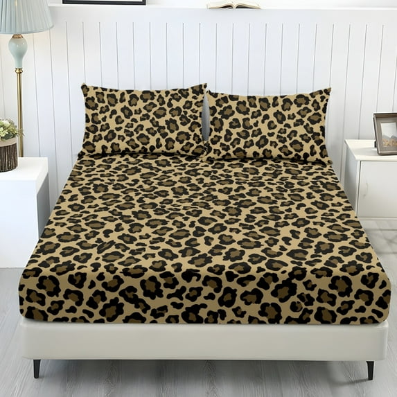 COEQINE 3 Piece Bed Sheets Set Soft Snug Fit Wrinkle Free Winter Bed ...